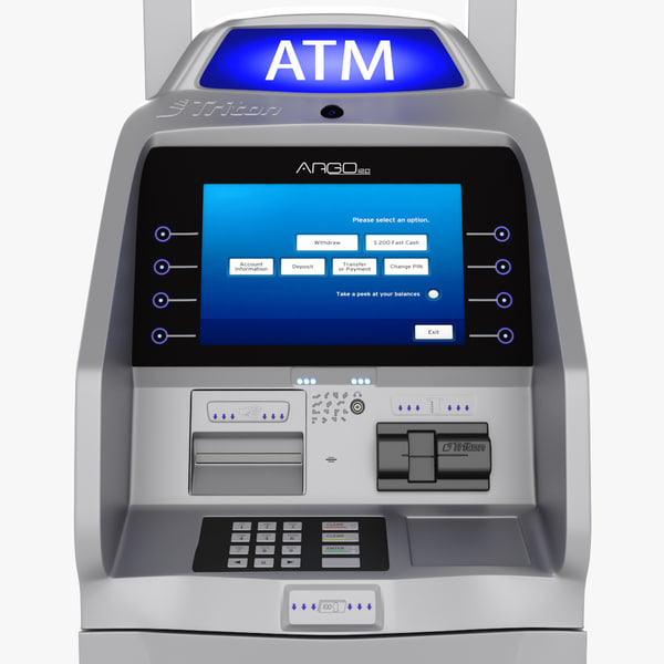 atm triton argo 3d model