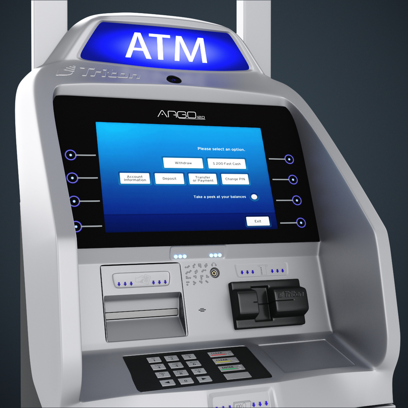 atm triton argo 3d model