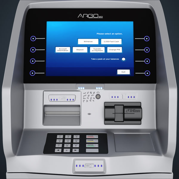 atm triton argo 3d model