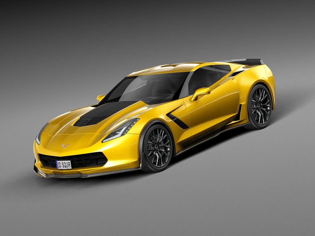 2014 chevrolet corvette 3d max