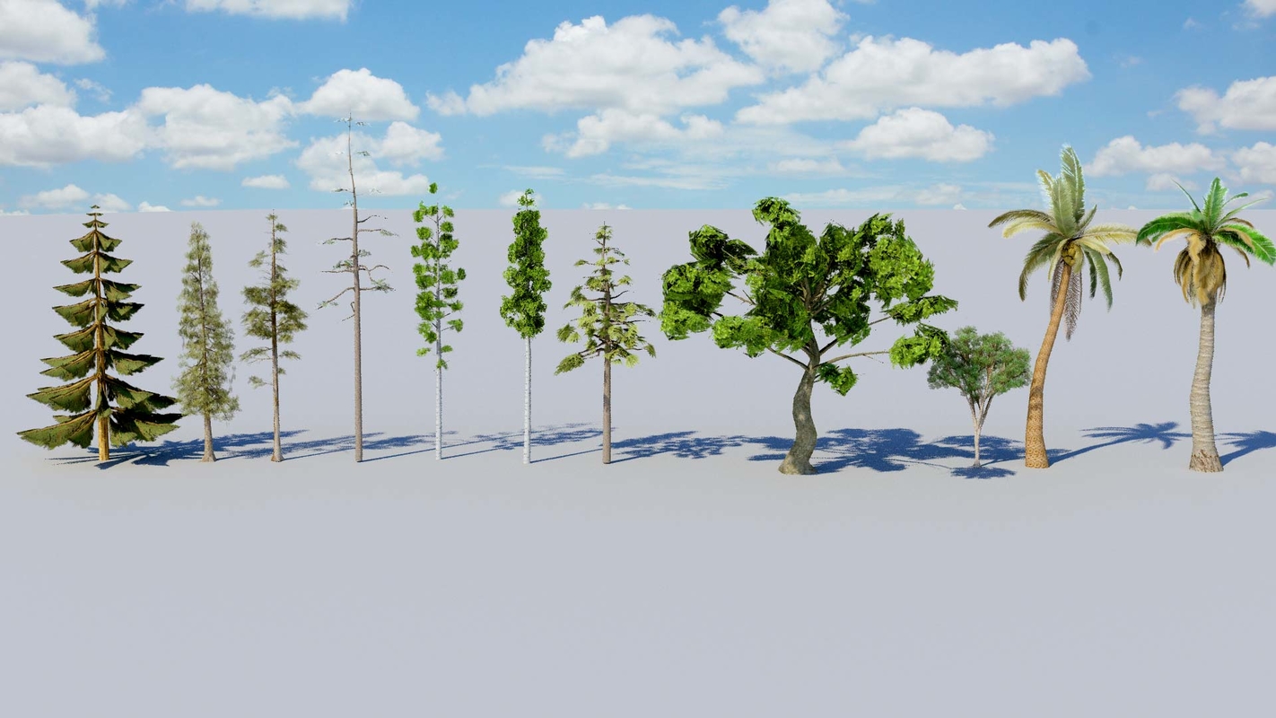 3ds max tree