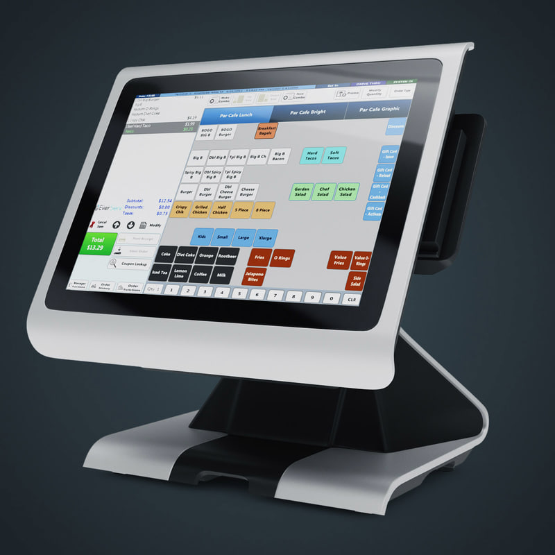 pos terminal everserv 7000 3d max