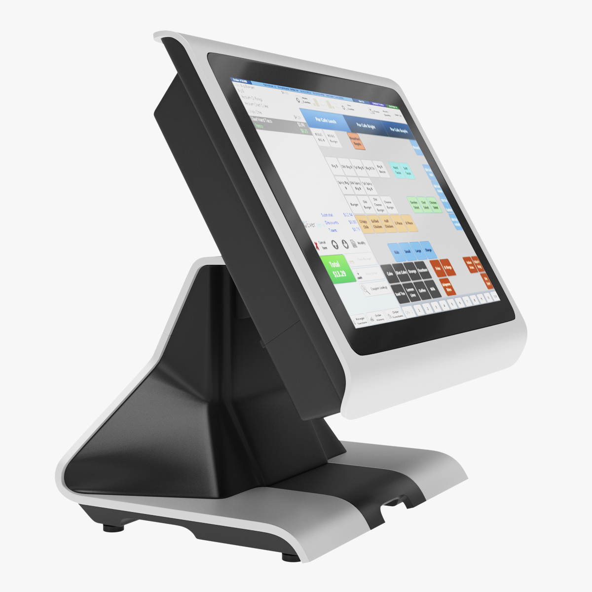 pos terminal everserv 7000 3d max