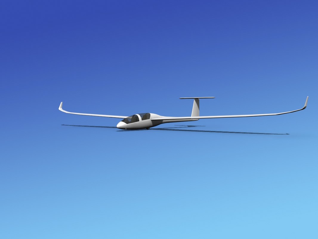 modelo 3d DG-1000 Glider Bare Metal - TurboSquid 920744