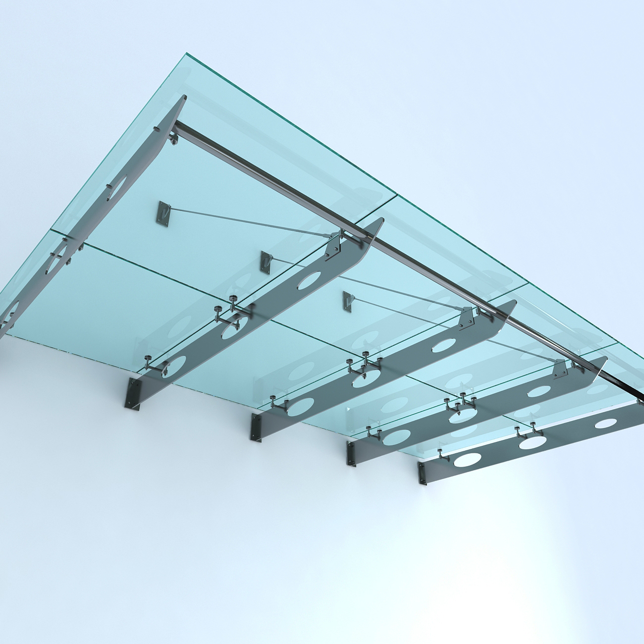 3d Model Glass Canopy