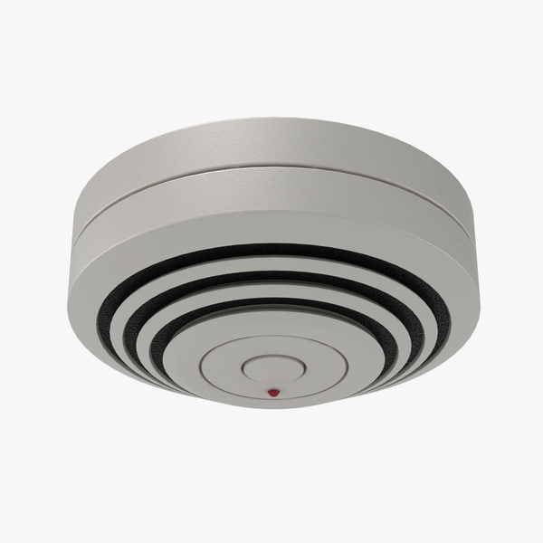 smoke detector 3d model