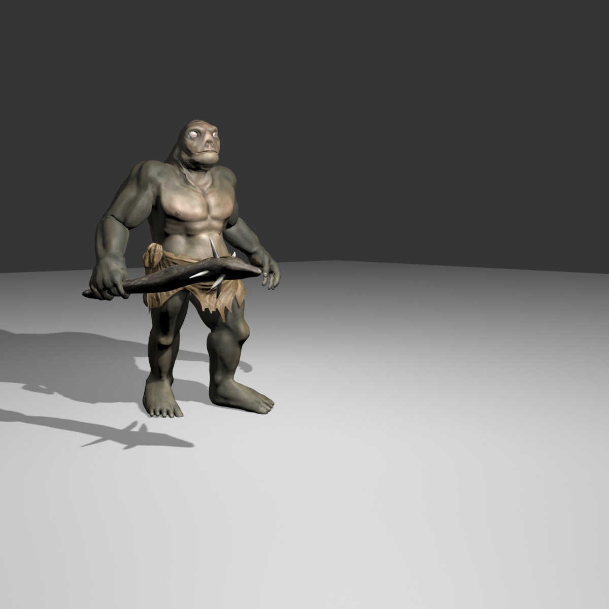 troll monster 3d model