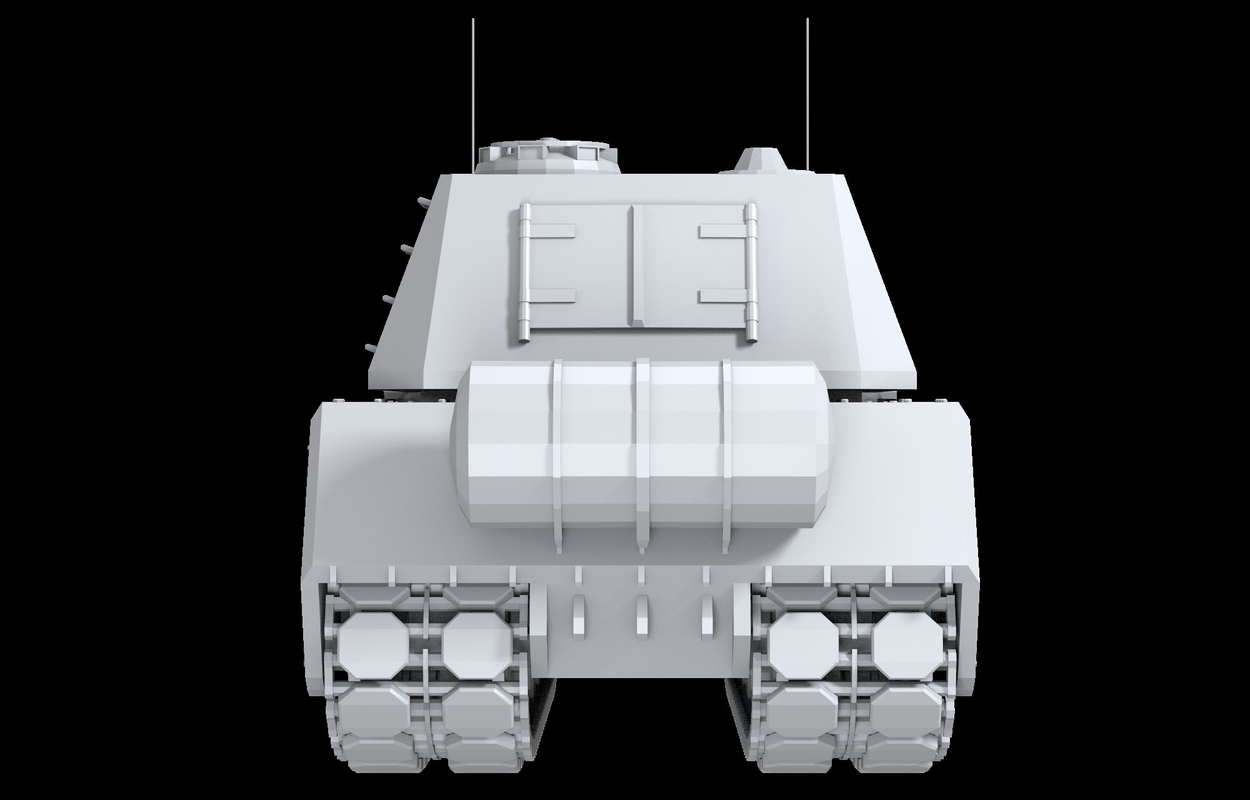 german tanks maus 3d model