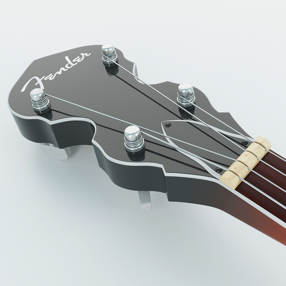 3d model of banjo