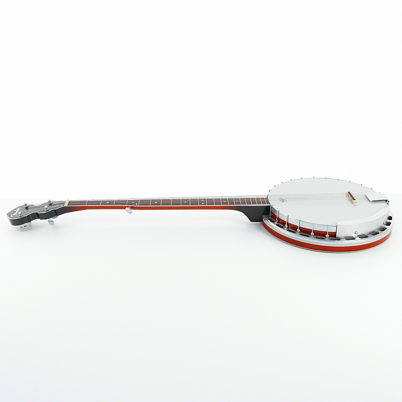 3d model of banjo