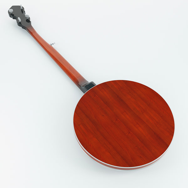 3d model of banjo