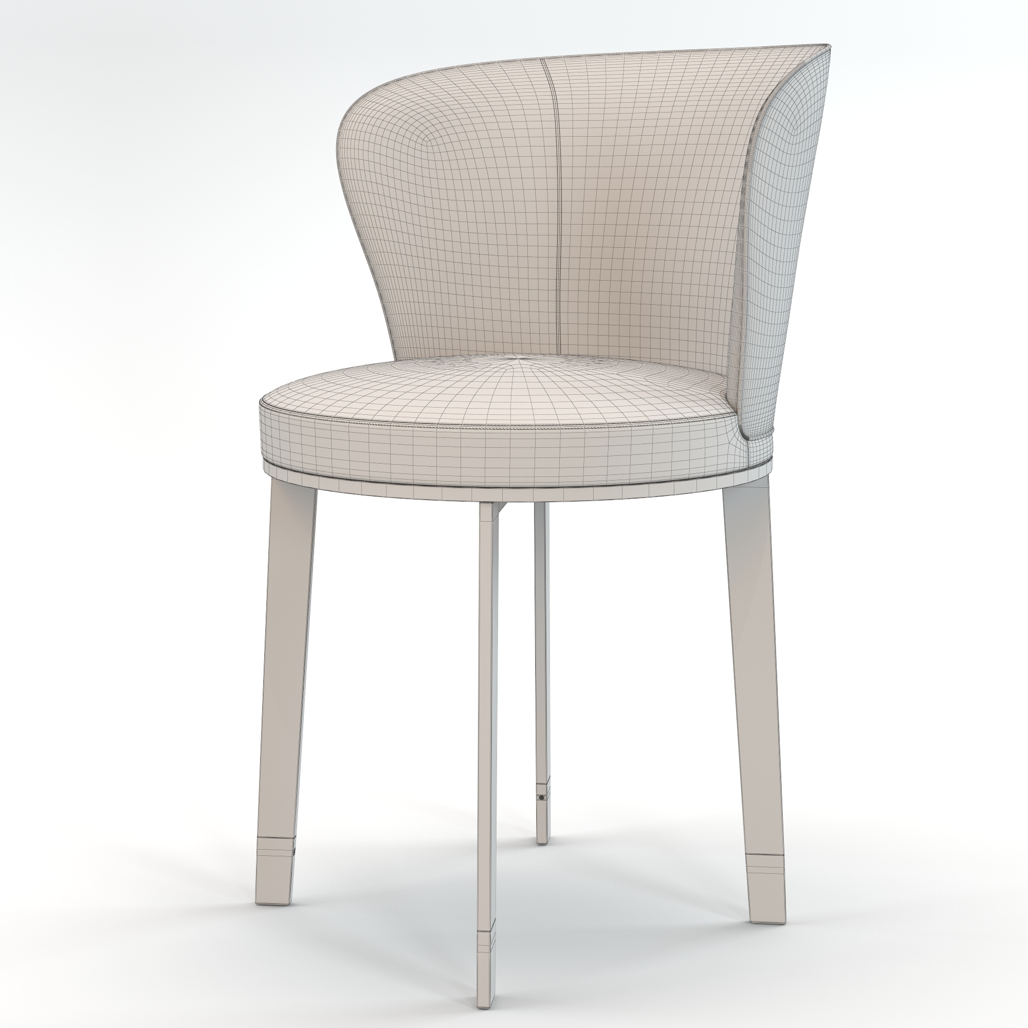italian chair ode giorgetti 3d max