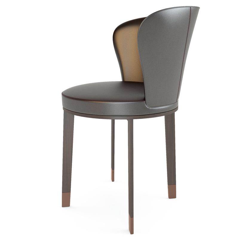 italian chair ode giorgetti 3d max