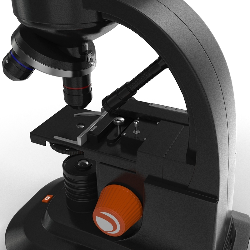 lcd digital microscope 3d model