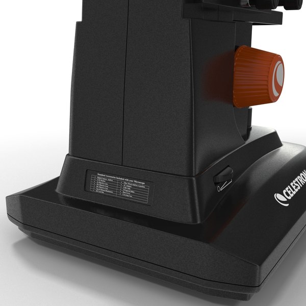 lcd digital microscope 3d model