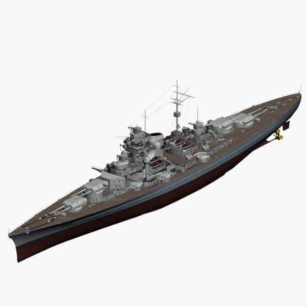 Battleship 3D Models for Download | TurboSquid