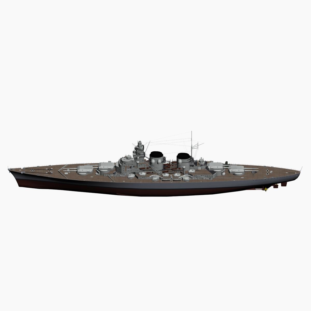 3d battleship project h39 ww2 german