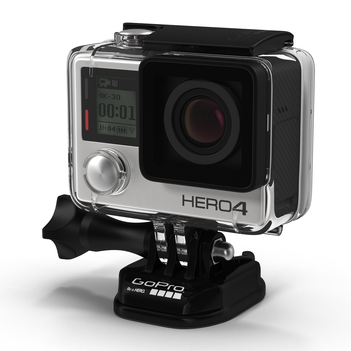 3d gopro hero4 black edition model