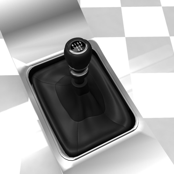 gear gearshift shift 3d model