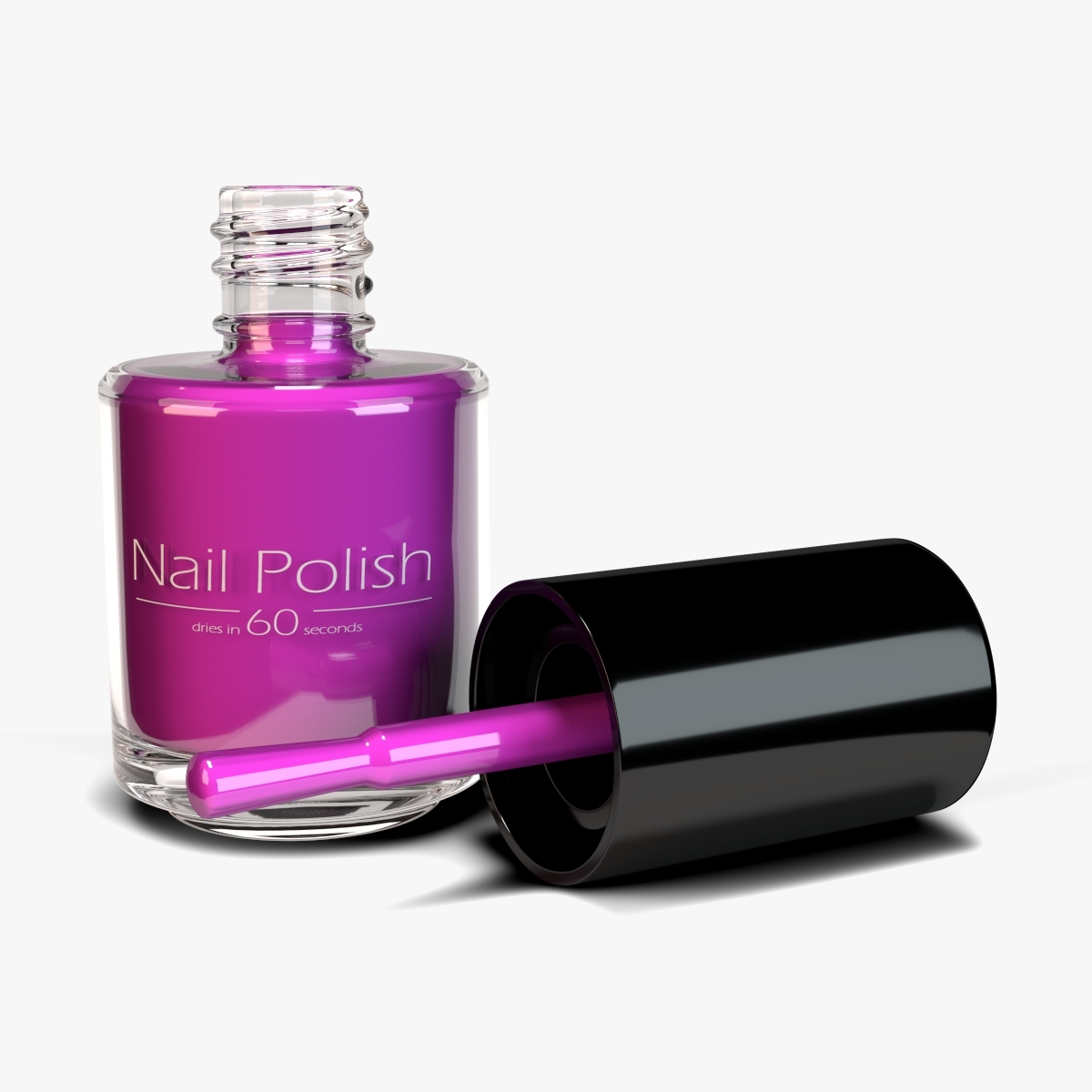3d model nail polish