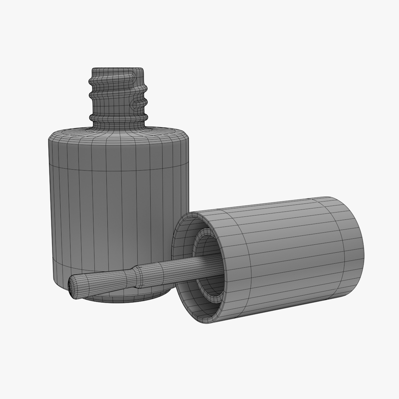 3d model nail polish