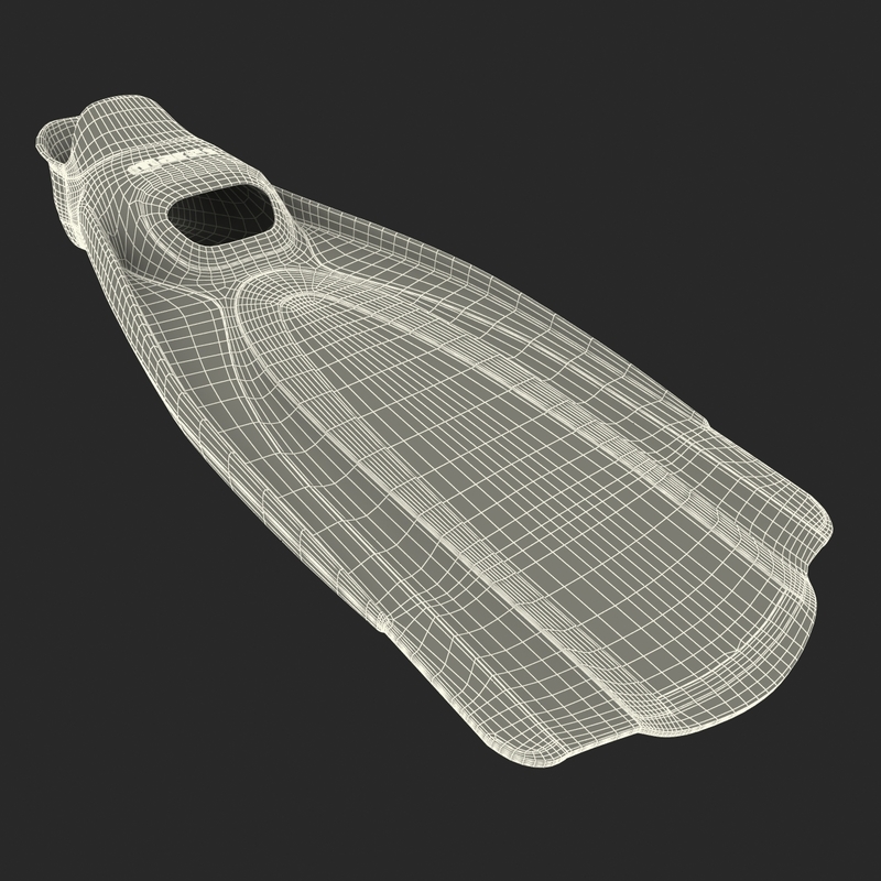 3d swim fins 2 green