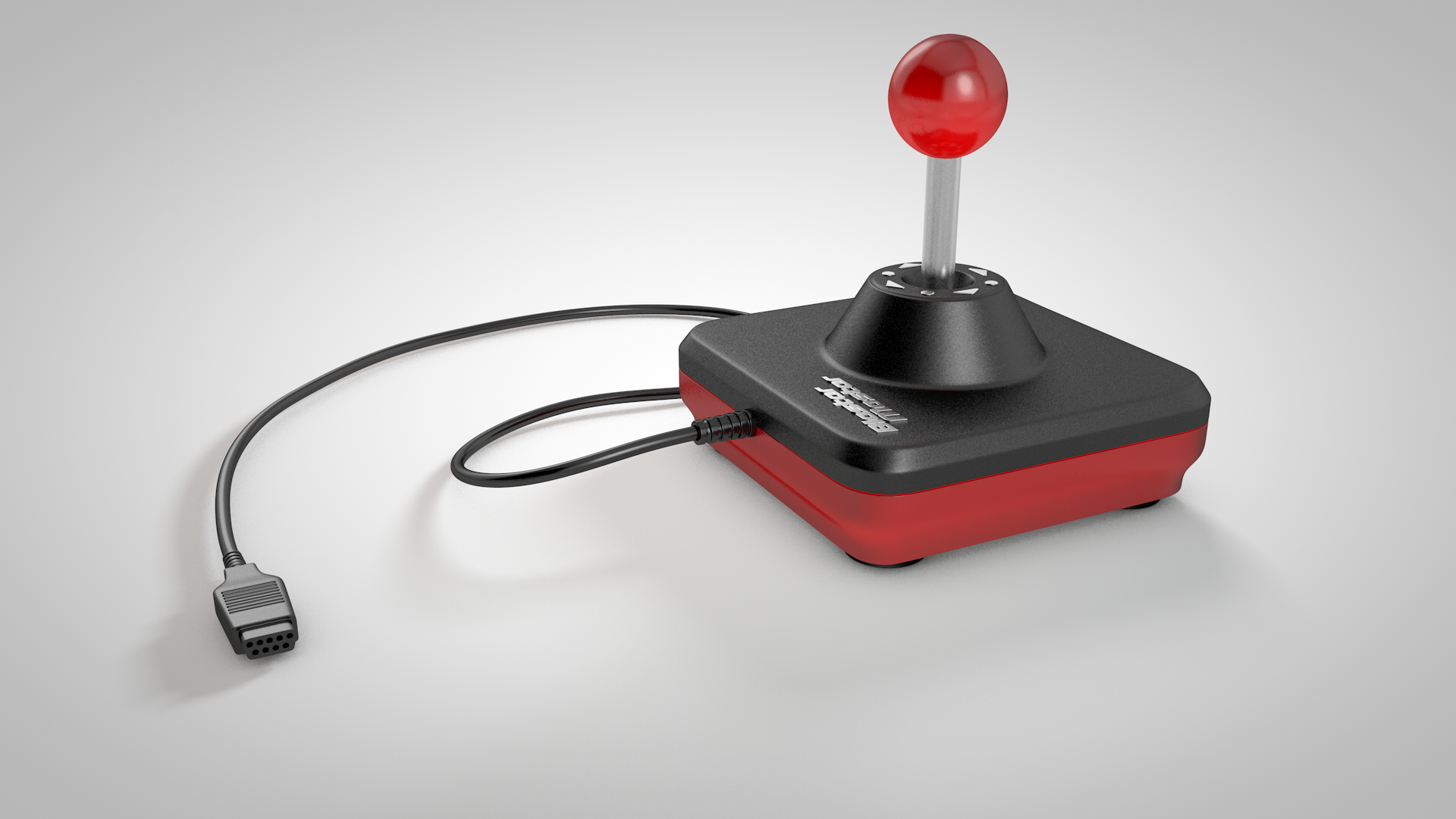 retro controller 3d model