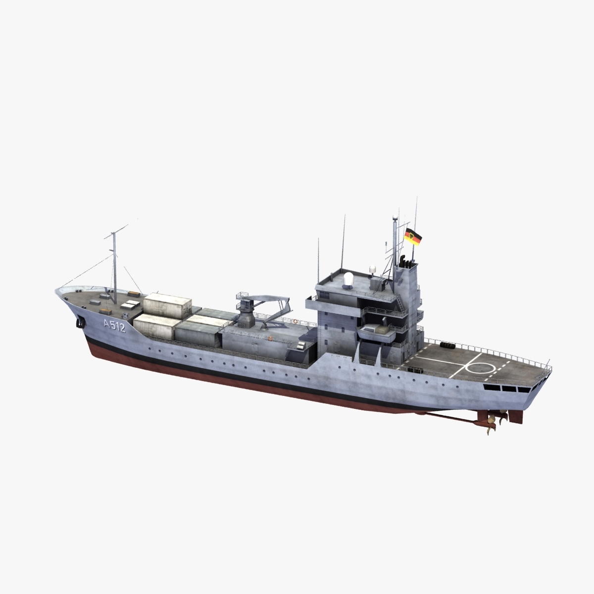 type elbe class replenishment 3d 3ds