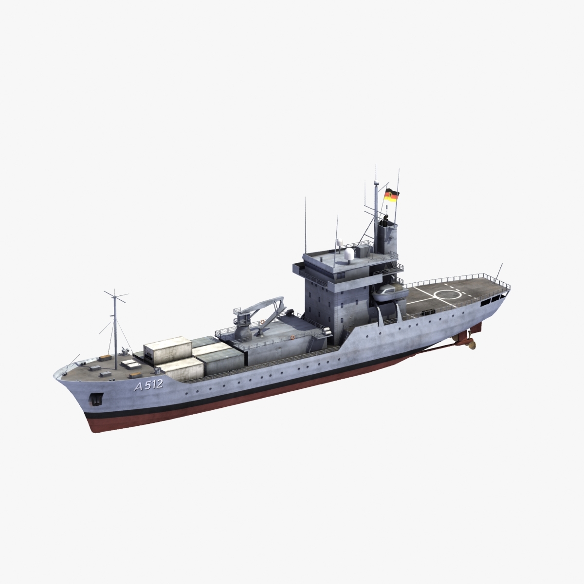type elbe class replenishment 3d 3ds