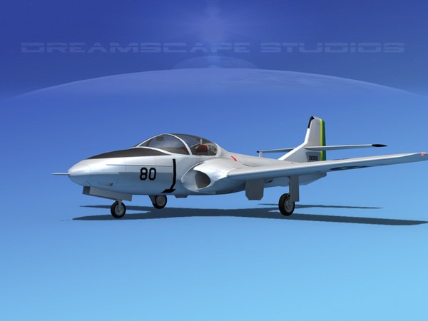 modelo 3d Cessna T-37 Tweetybird Brasil - TurboSquid 921911