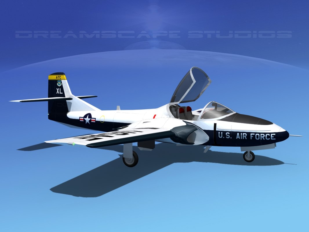 3d model of t-37 cessna tweet