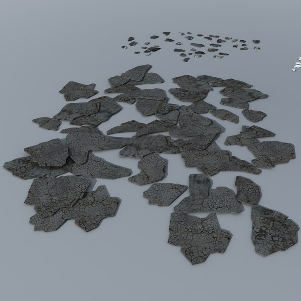 3d rubble debris