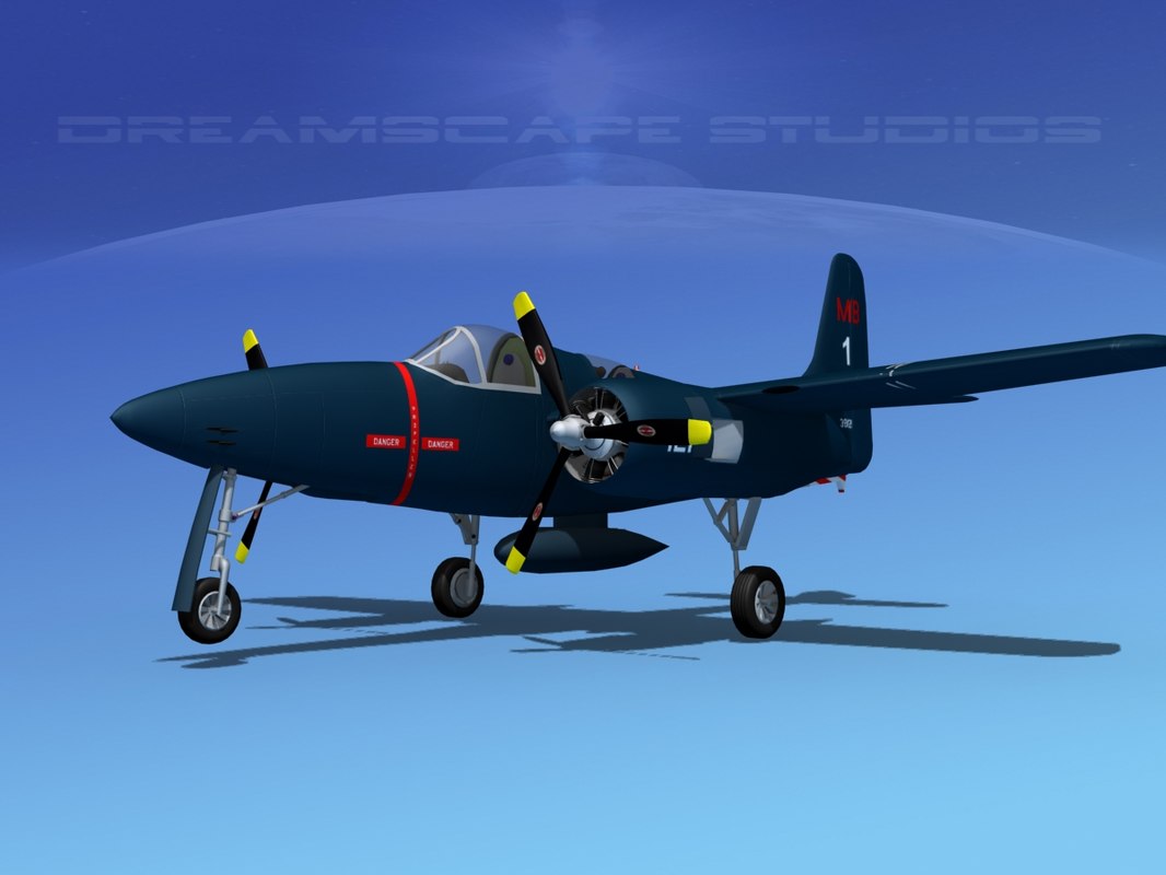 3d model cockpit tigercat fighters