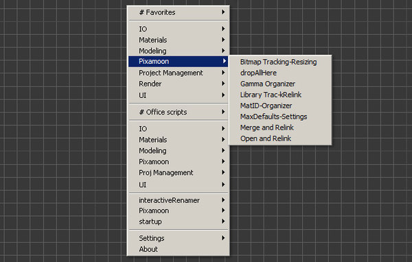 Scripts MaxScript Favorite scripts script