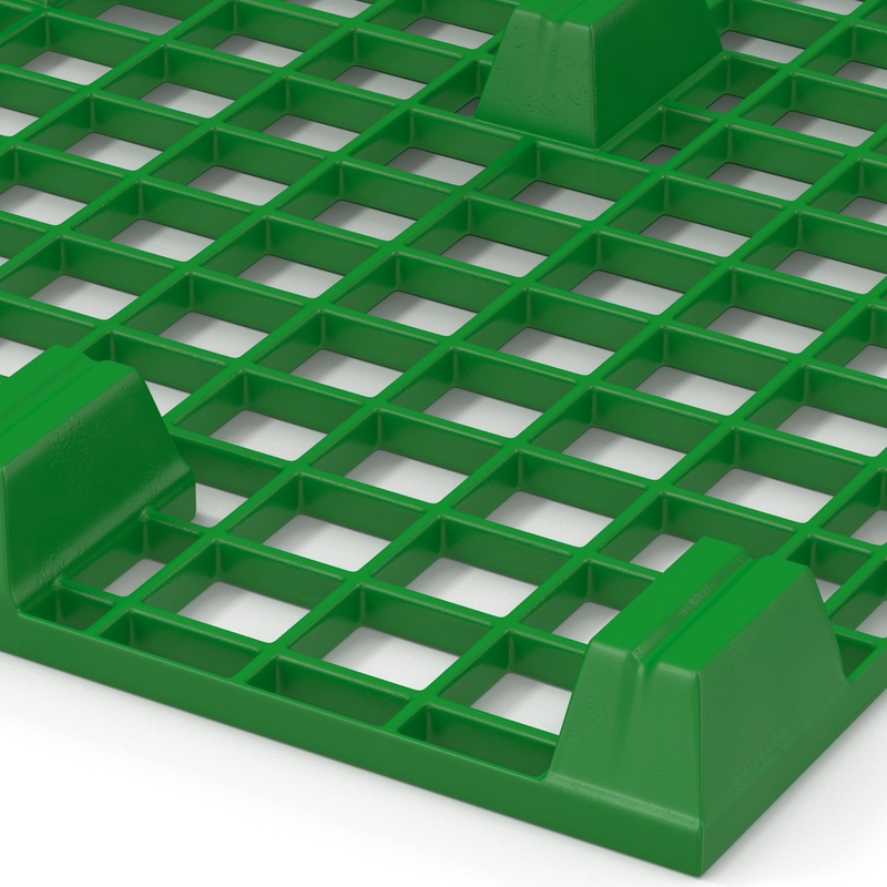 max plastic pallet 2 green