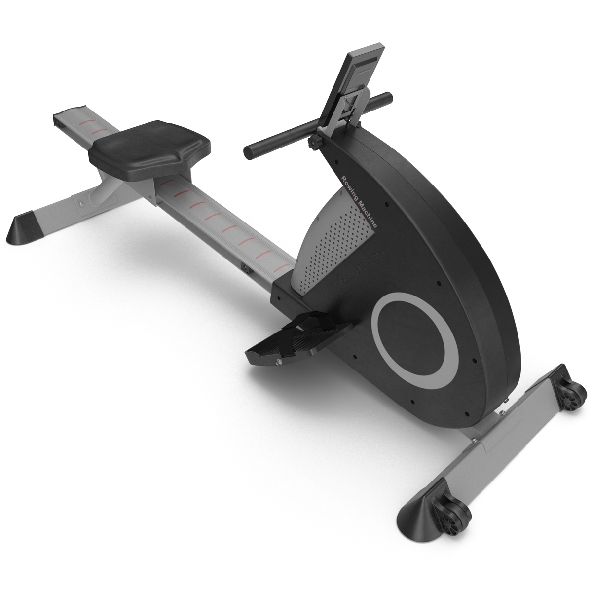 3d rowing machine generic model