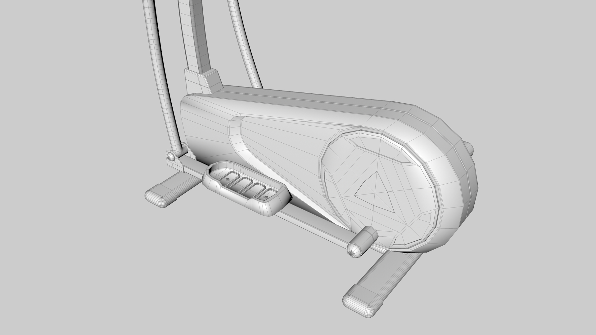 3d elliptical trainer generic model
