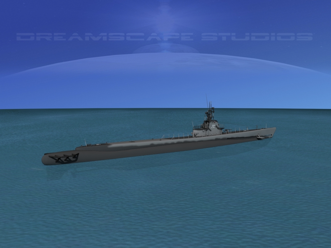 3d subs submarines class model