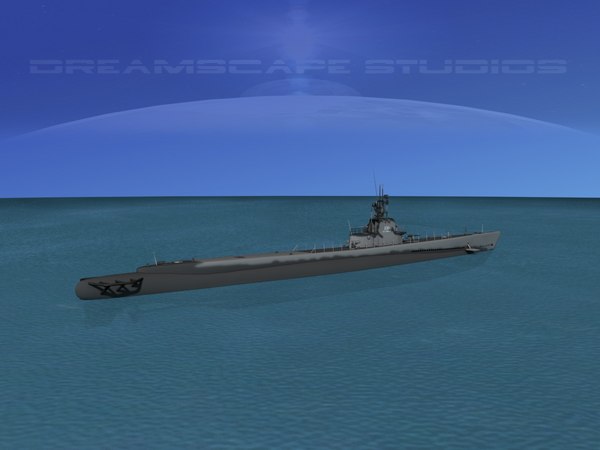 3d subs submarines class model