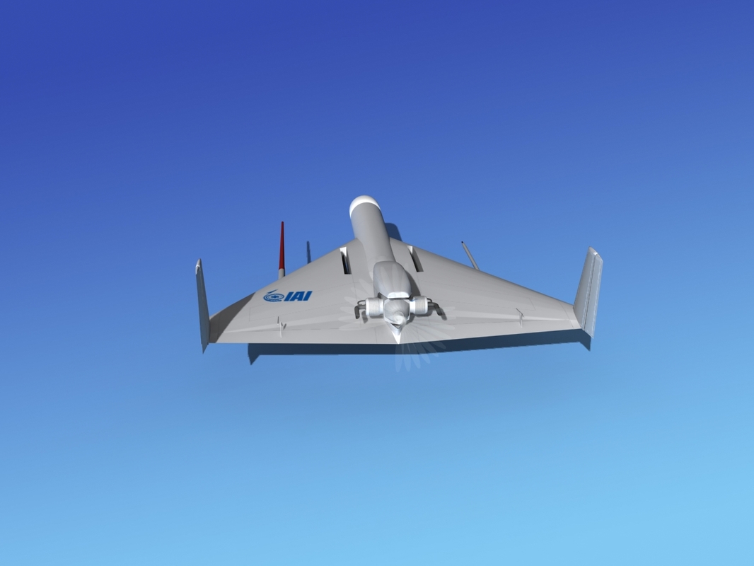 3d model harpy 1 uav