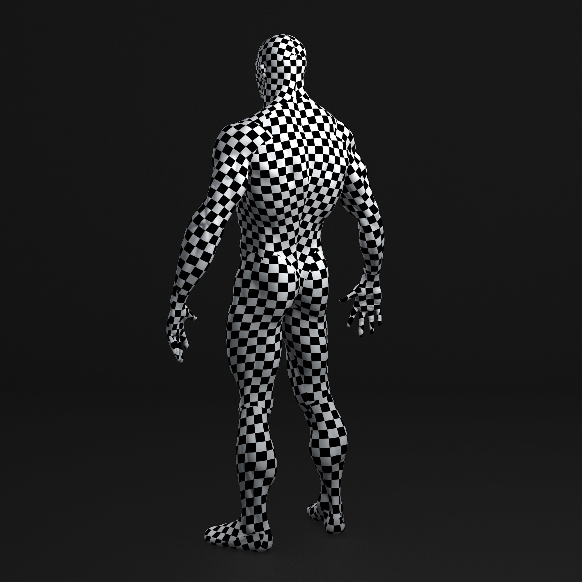 superhero man super hero 3d model