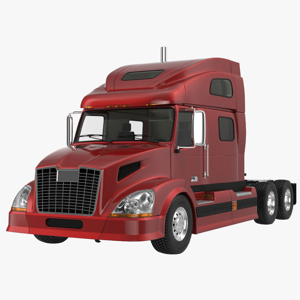 truck trailer 3d model