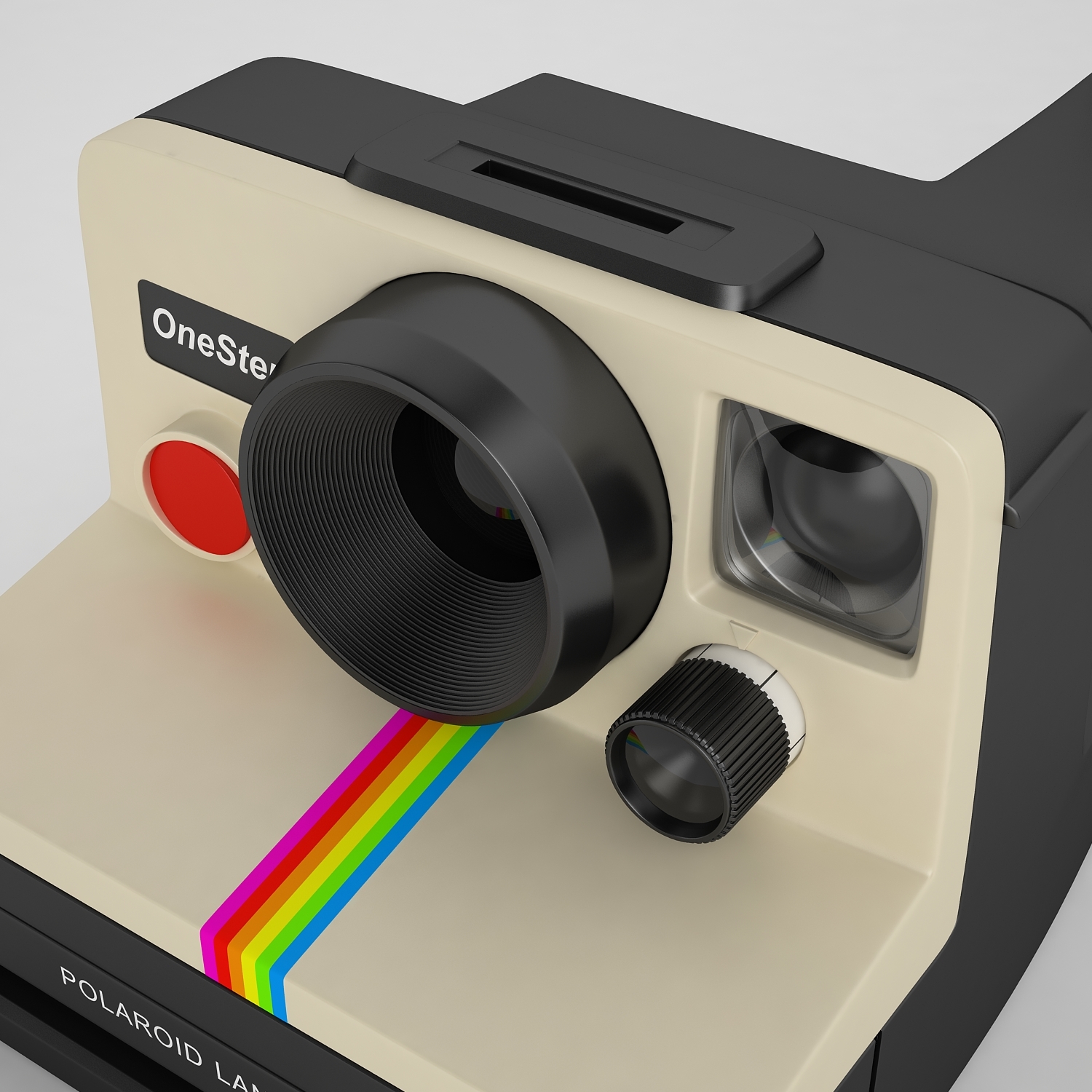 polaroid camera 3d model