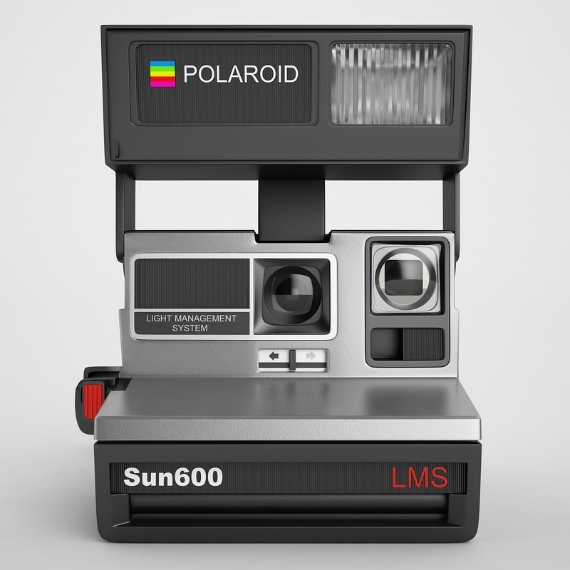 3d polaroid camera model
