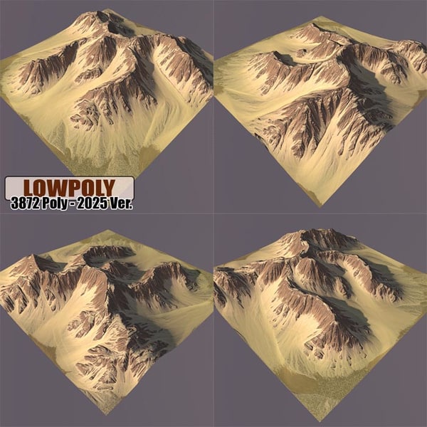 3ds max mountains pack