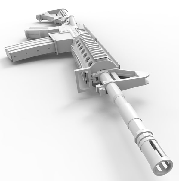 M4 3D Models for Download | TurboSquid