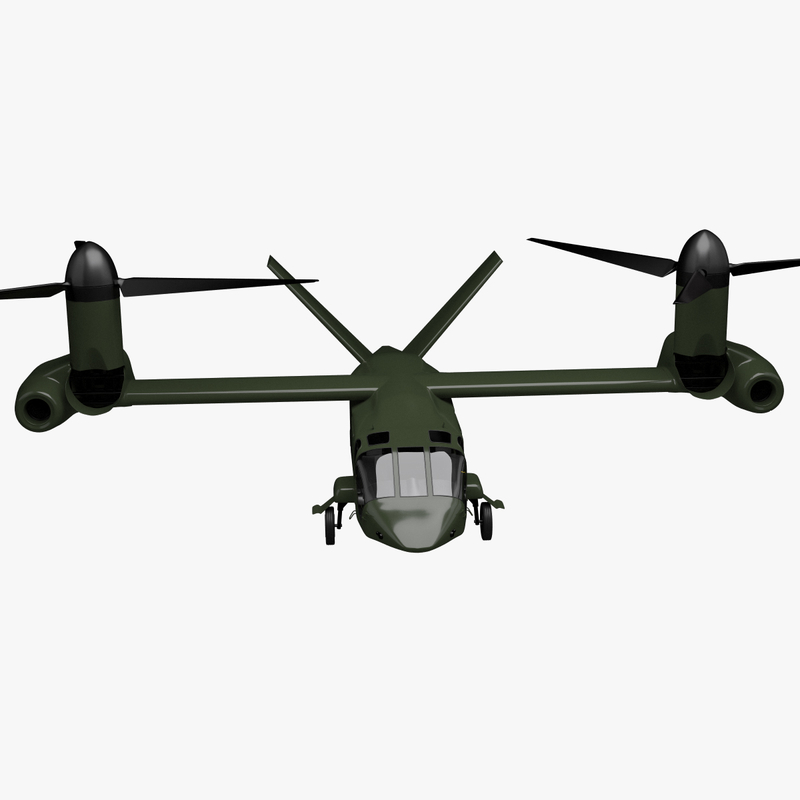 tiltrotor bell 3d max