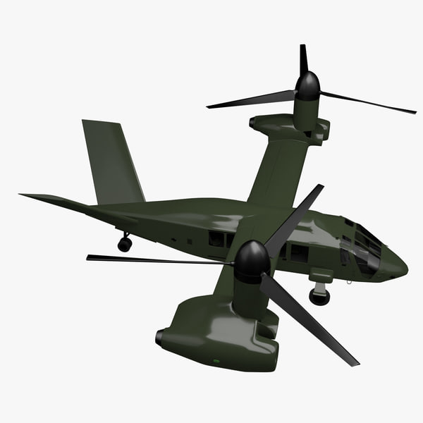 tiltrotor bell 3d max