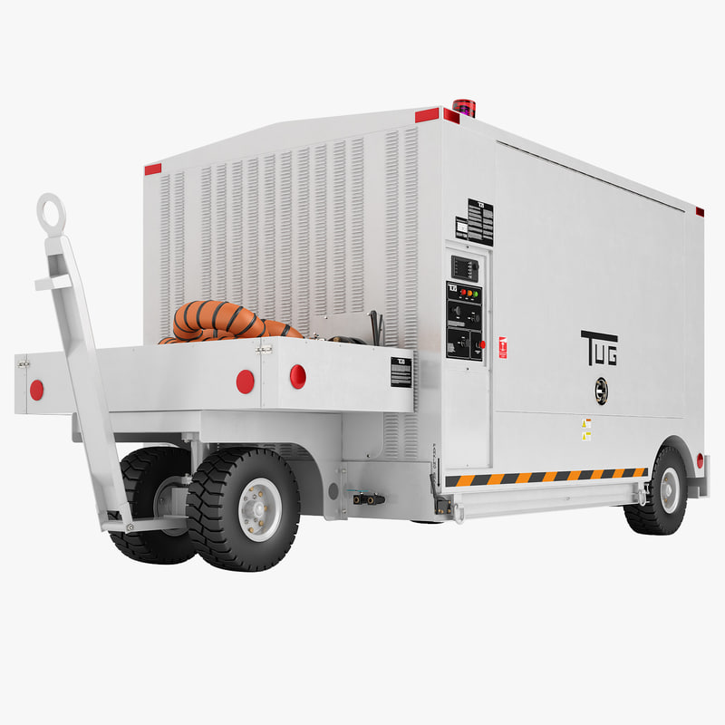 3d model tug air start