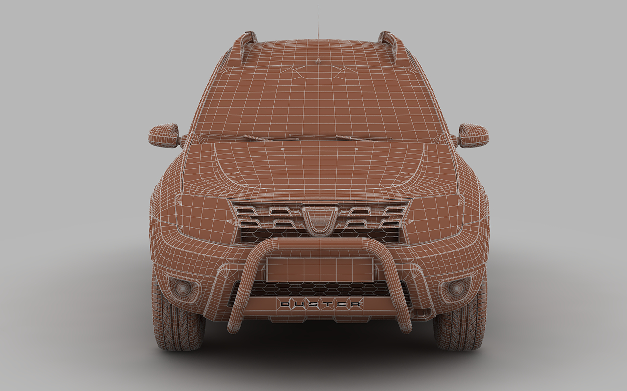 3d dacia duster